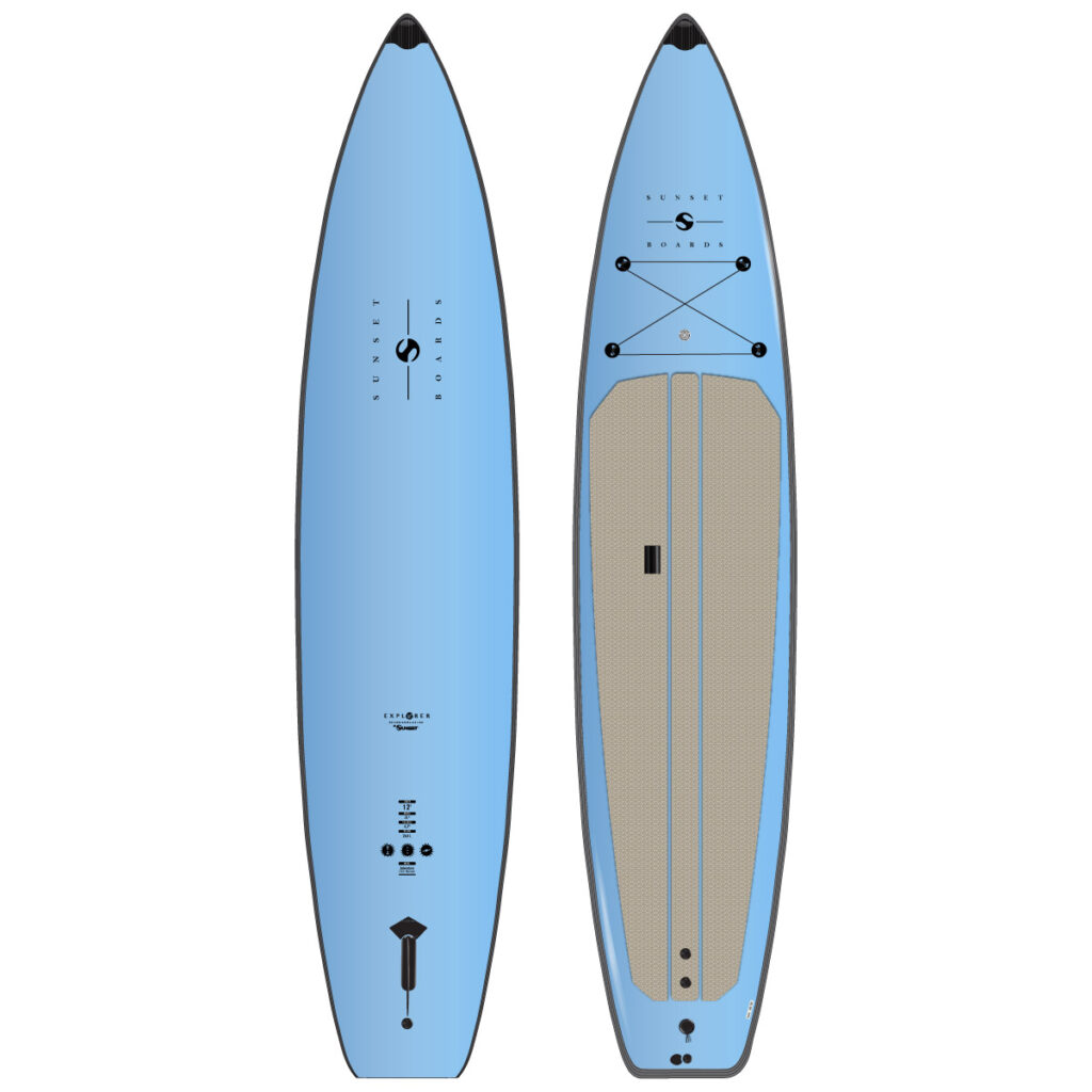 12′ Explorer Paddle Surf en Lima Perú | Sunset Board